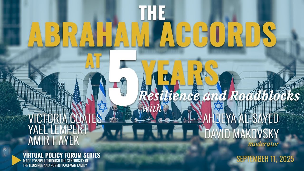 The Abraham Accords at Five Years: Resilience and Roadblocks - Faith ...